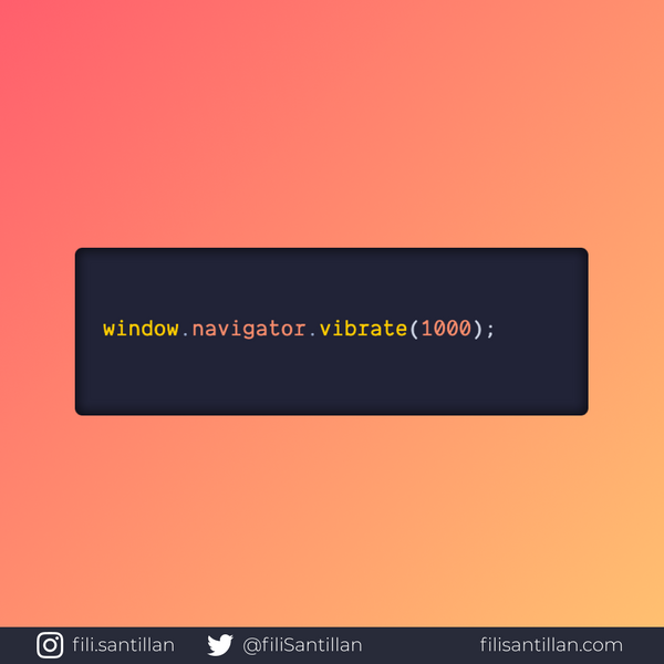 Vibration API Vibration API